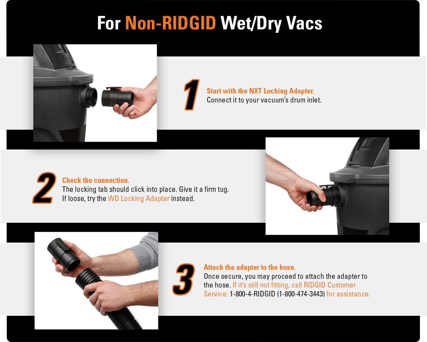 Hoses - RIDGID NXT