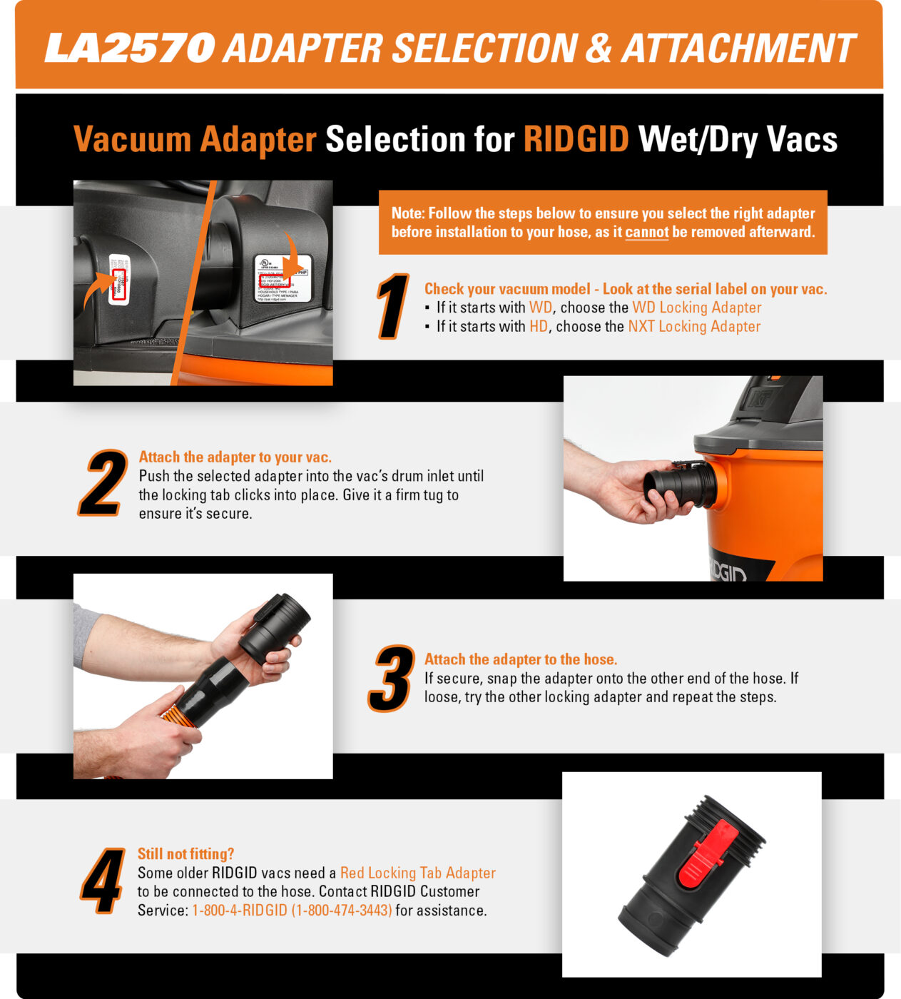 Hoses - RIDGID NXT