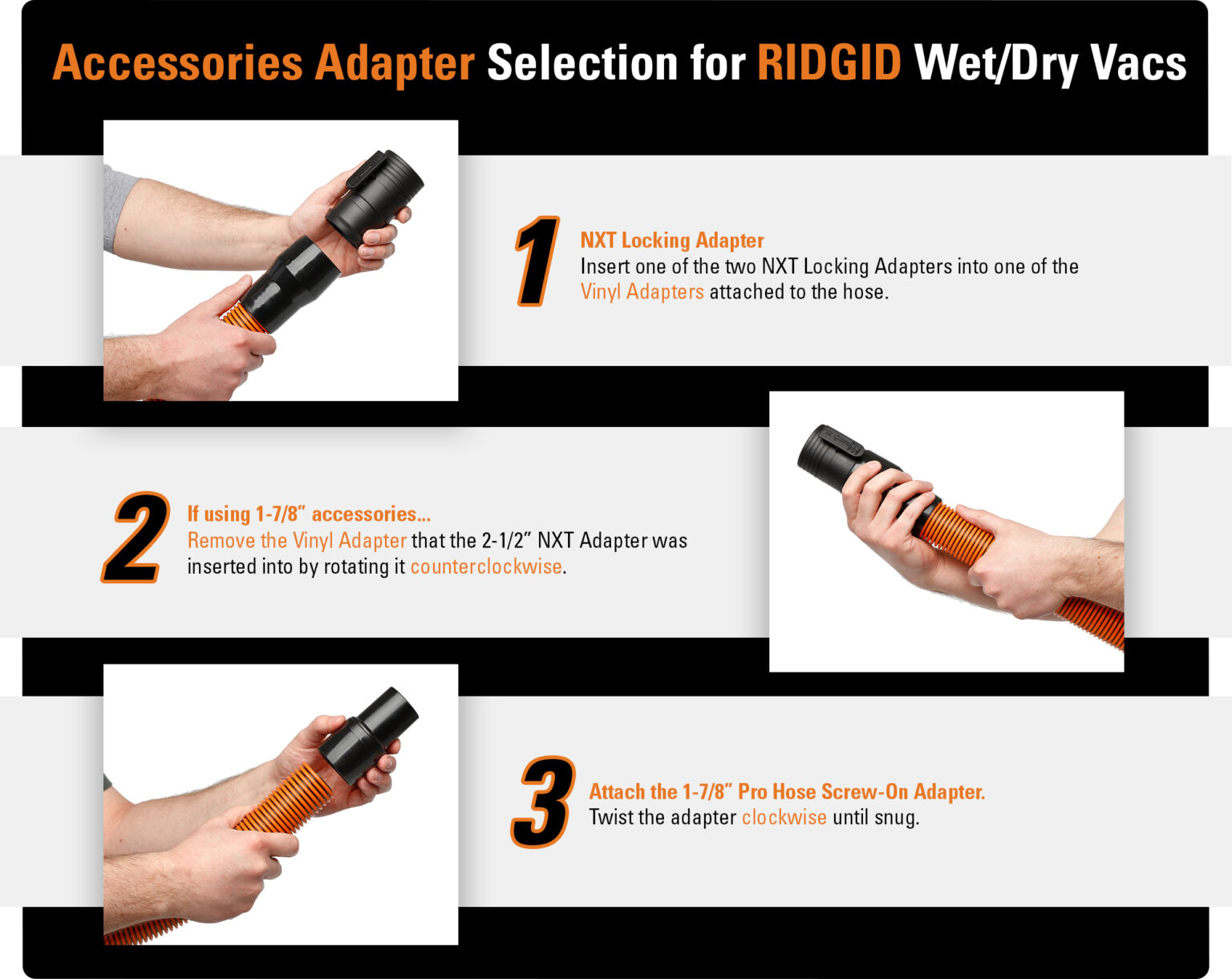 Hoses - RIDGID NXT
